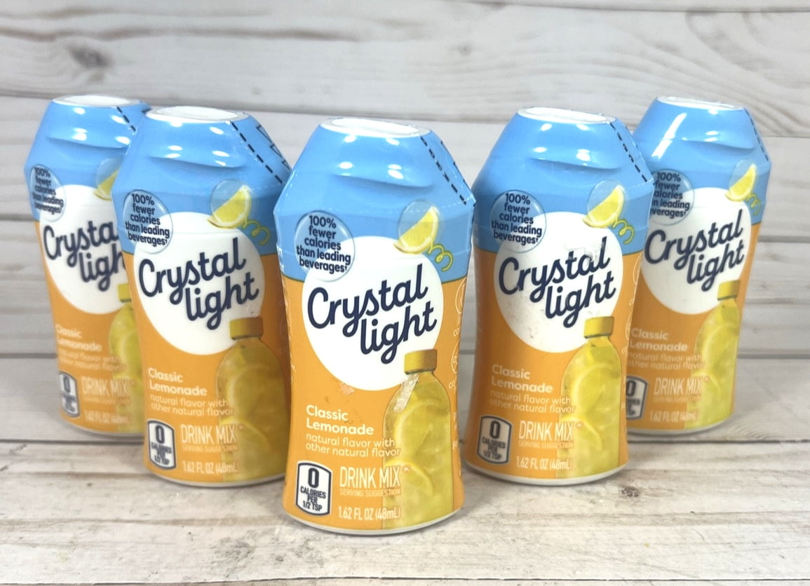 Crystal Light Classic Lemonade Liquid Drink Mix 0 Calorie (5 Pack) BB:6 ...