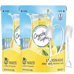 Crystal-Light Drink Mix 8.6 oz – 2 Pack (16 Pitcher Packets Total ...