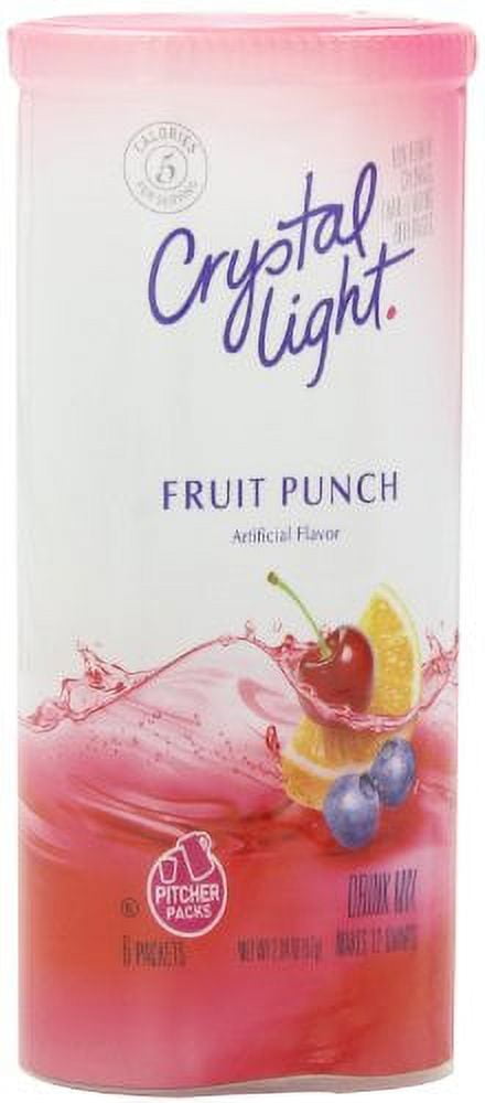 Crystal Light Fruit Punch Drink Mix (Pack of 4) - Walmart.com