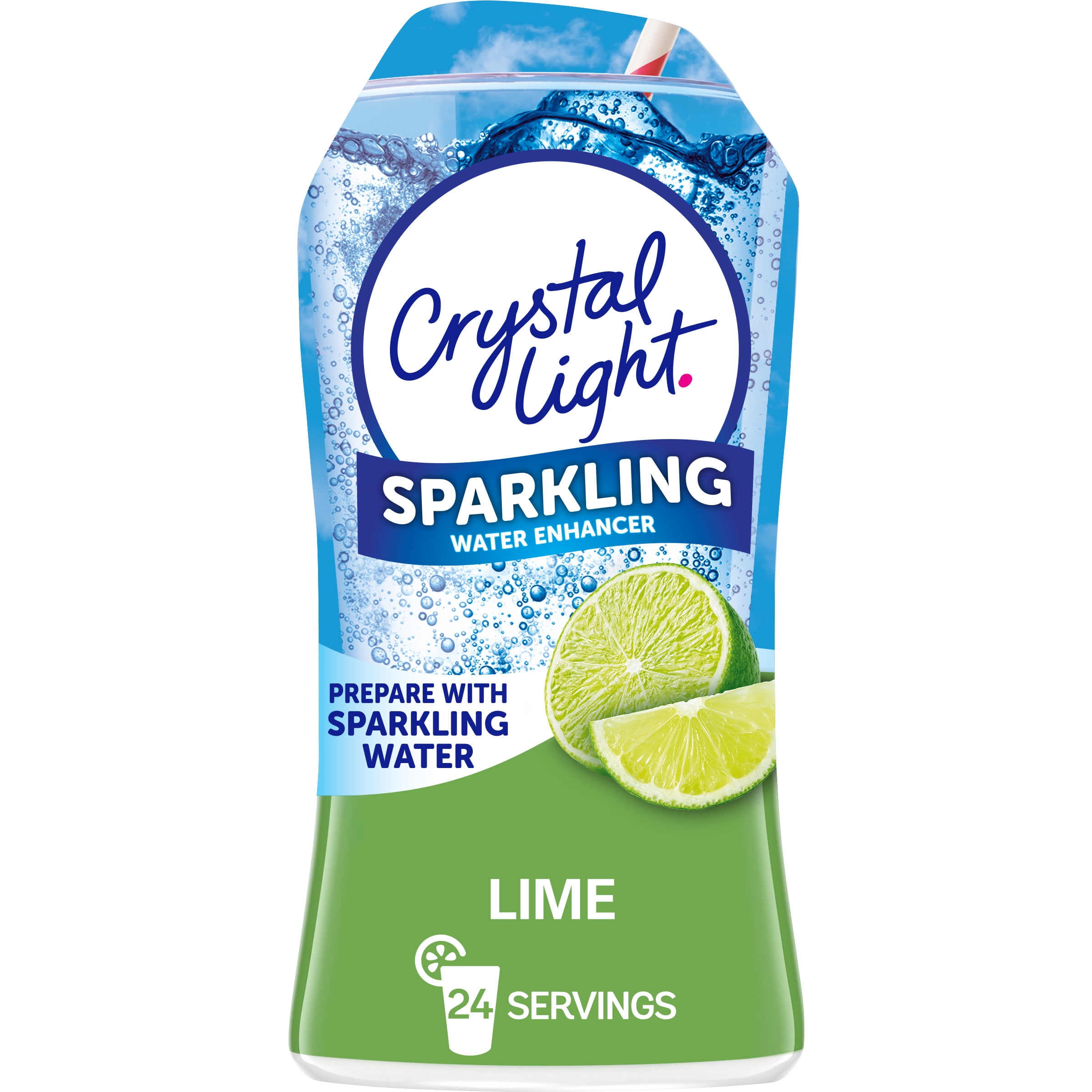 Crystal Light Lime Naturally Flavored Sparkling Nepal | Ubuy