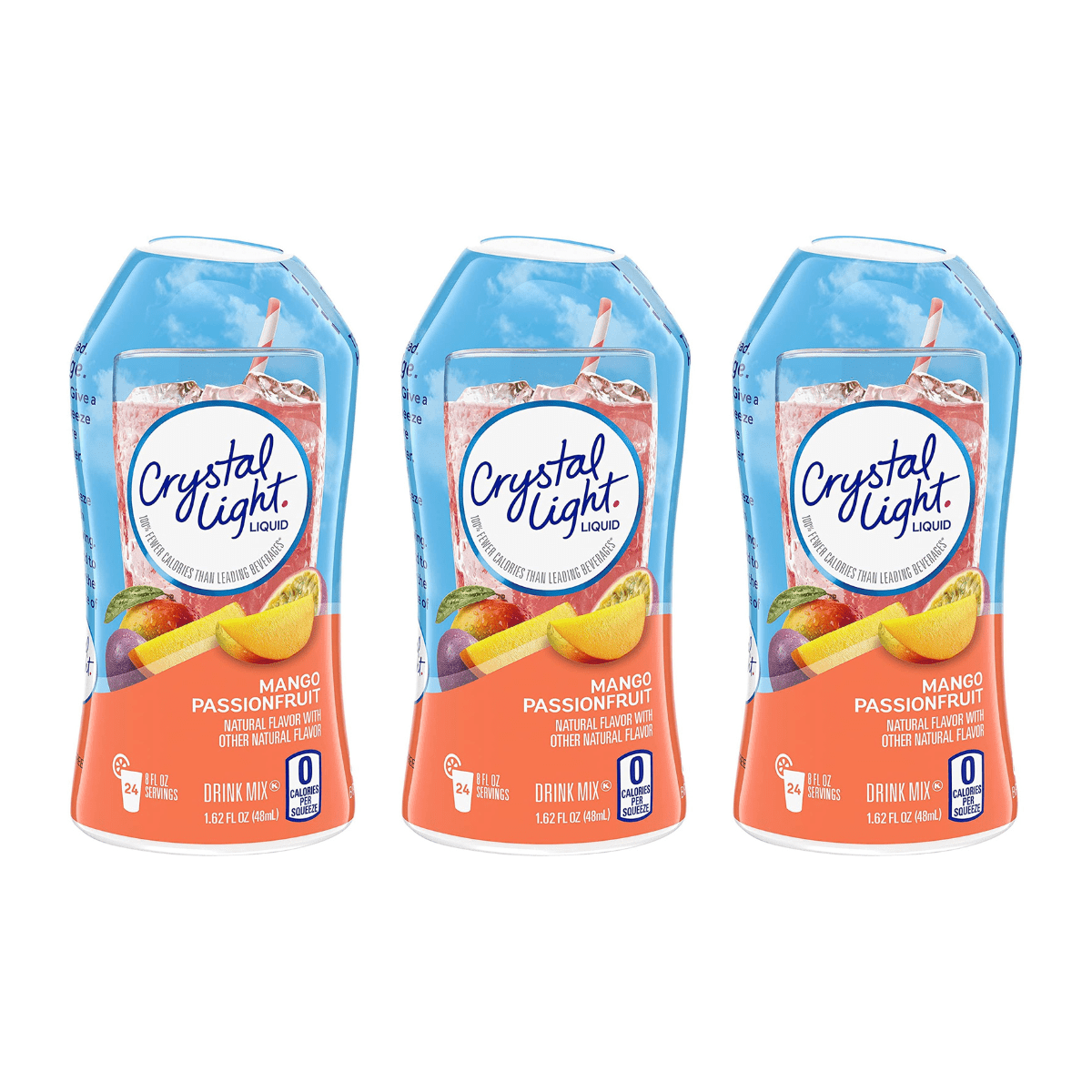 Crystal Light Liquid Drink Mix, Mango Passionfruit, 1.62 OZ (Pack of 3 ...