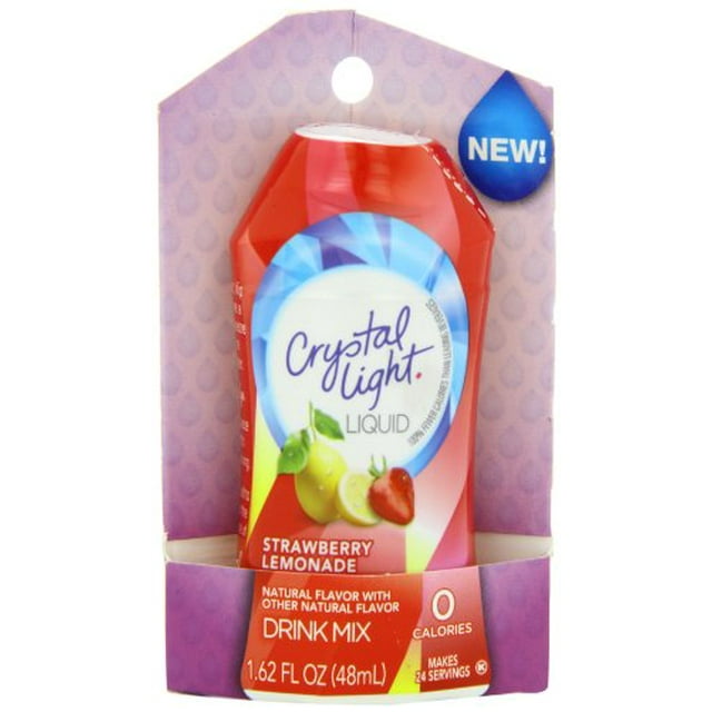 Crystal Light Liquid Drink Mix, Strawberry Lemonade (Pack of 10 ...