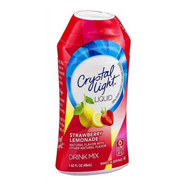 Crystal Light Liquid Drink Mix, Strawberry Lemonade (Pack of 12) - Walmart.com