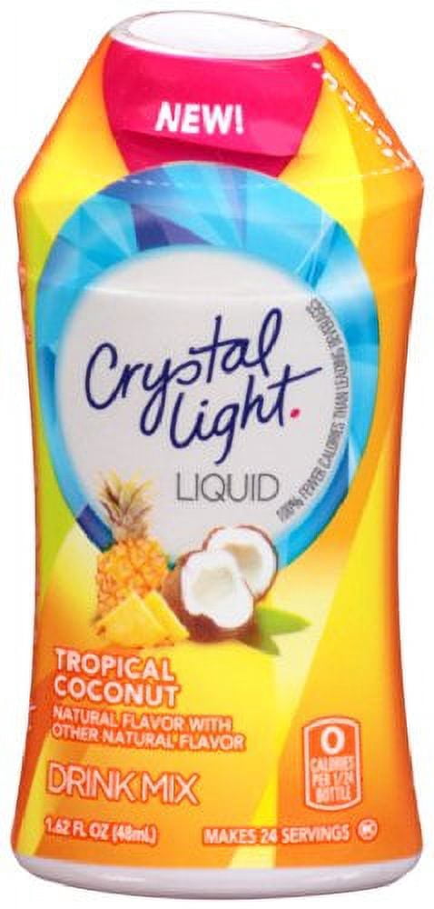 Crystal Light Liquid Drink Mix Tropical Coconut (Pack of 2) - Walmart.com