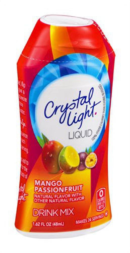 Crystal Light Liquid Mango Passionfruit Drink Mix, Pack of 12 - Walmart.com
