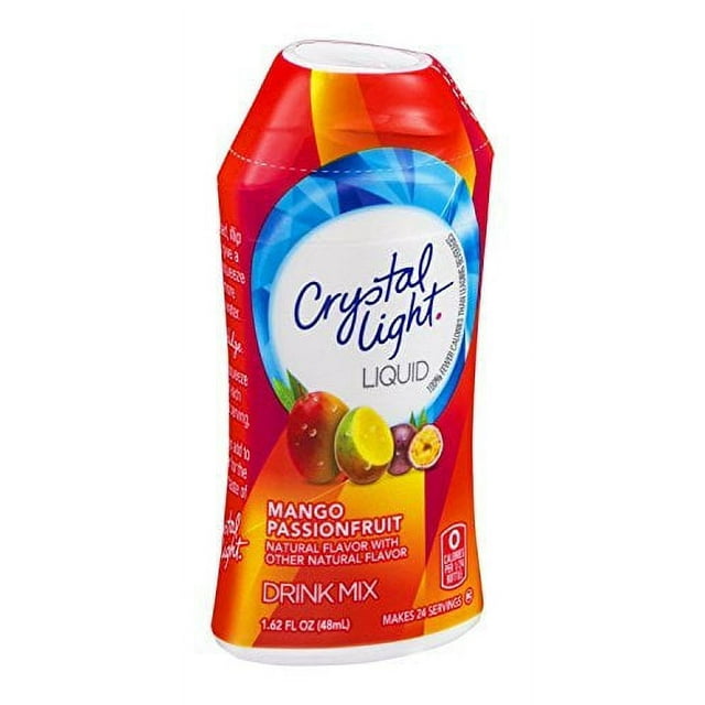 Crystal Light Liquid Mango Passionfruit Drink Mix (Pack of 6) - Walmart.com