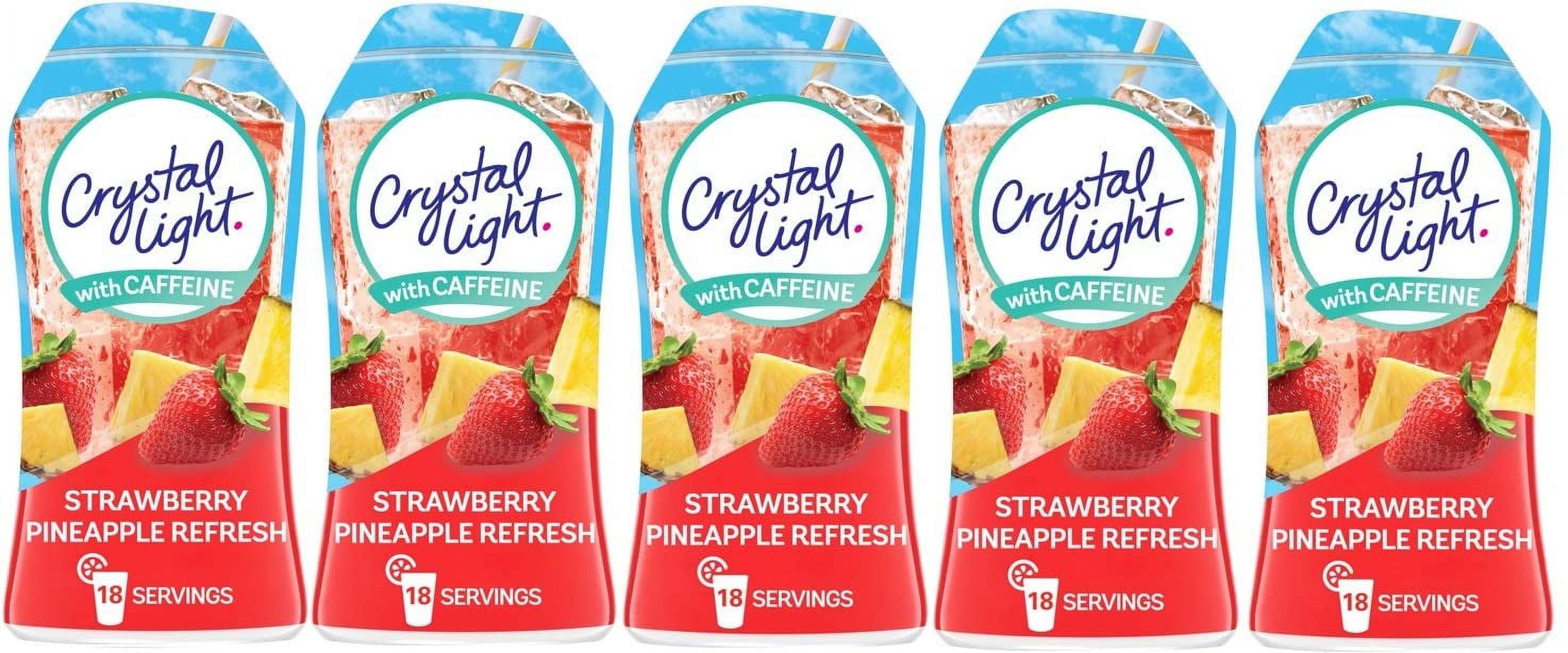 Crystal Light Liquid Water Enhancer Variety 5 Pack 1.62 fl oz bottles ...