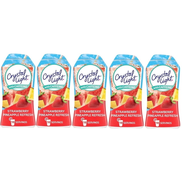 Crystal Light Liquid Water Enhancer Variety 5 Pack 1.62 fl oz bottles ...