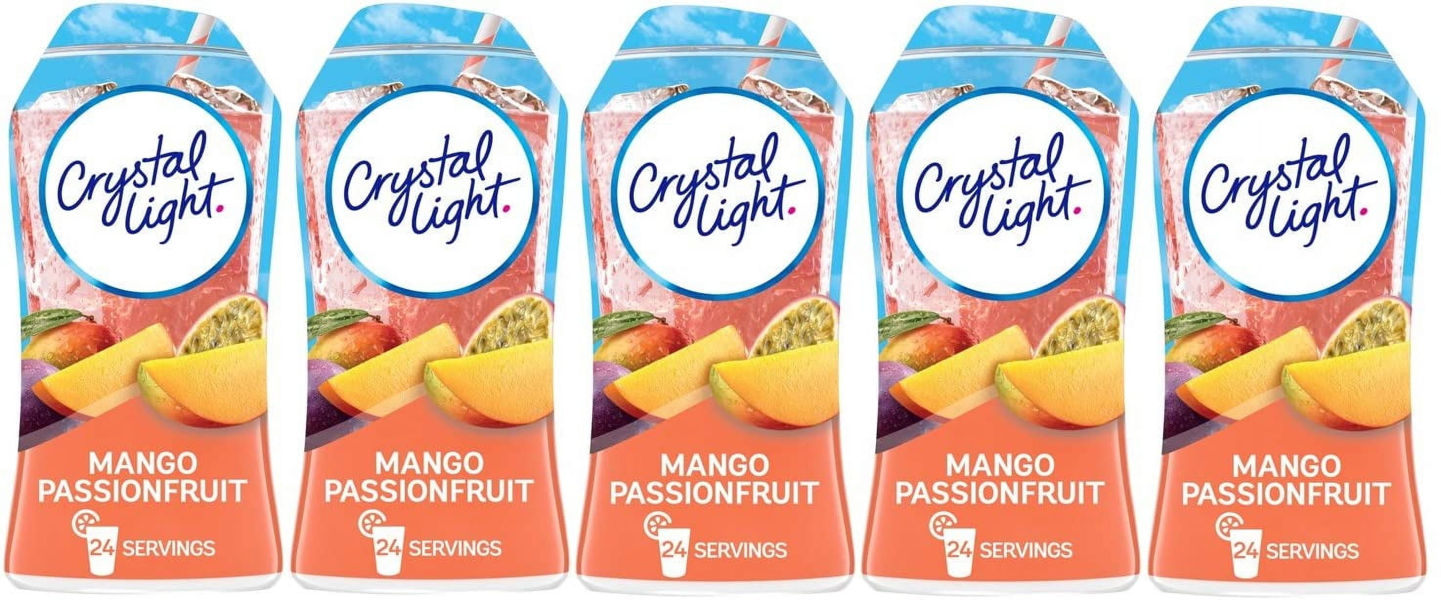 Crystal Light Liquid Water Enhancer Variety 5 each 1.62 fl oz bottles ...