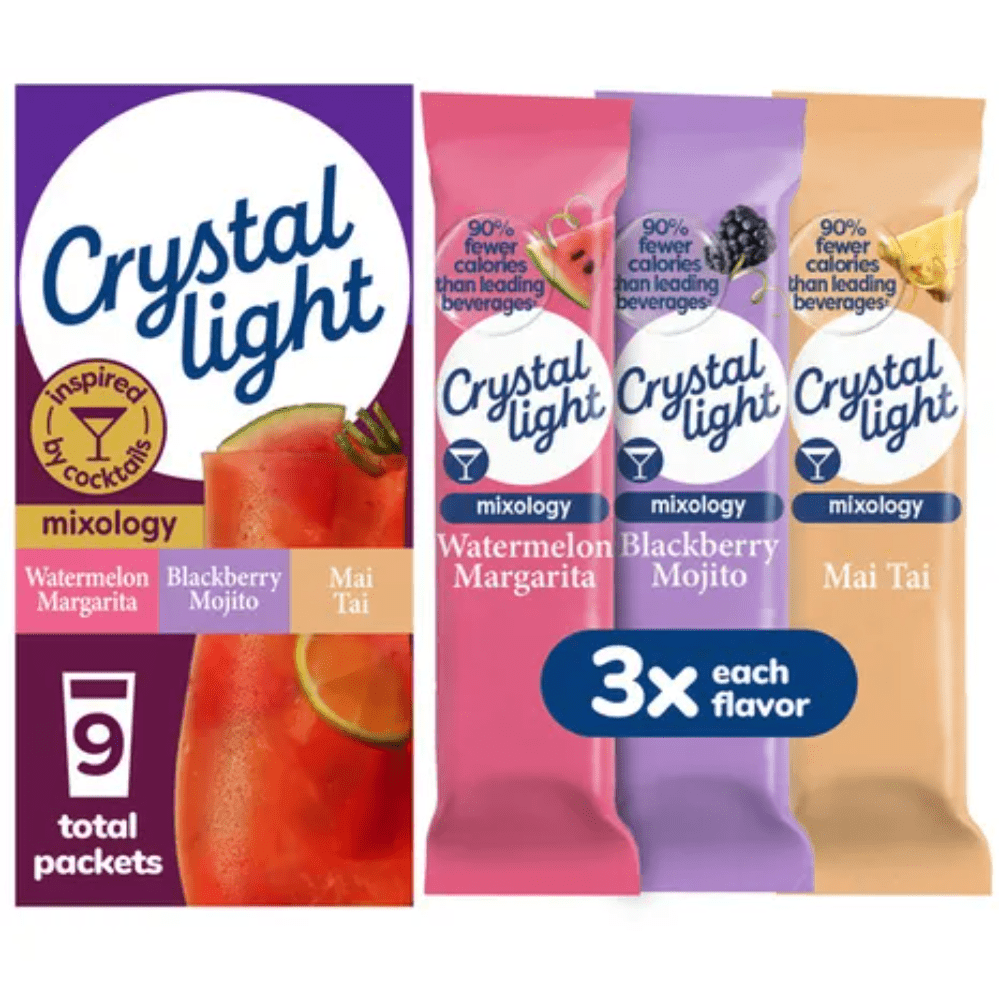 Crystal Light On The Go - Decaffeinated Mixology Drink Mix, Margarita ...