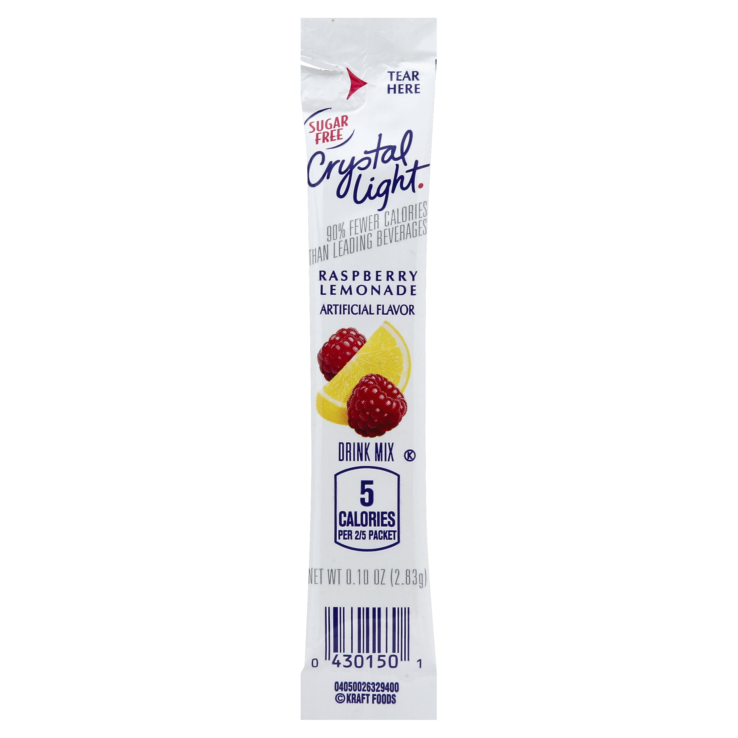 Crystal Light On-The-Go Raspberry Lemonade Mix Sticks - 0.16 oz - Stick ...
