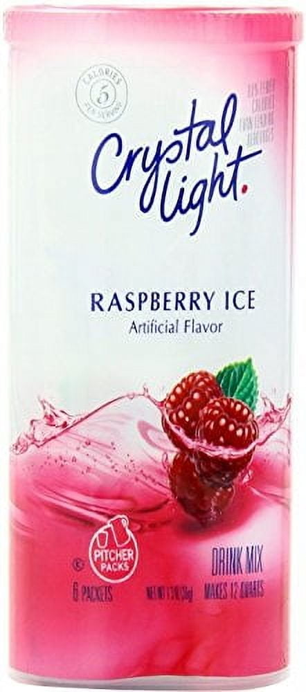 Crystal Light Raspberry Ice Drink Mix 1.3 oz (Pack of 3) - Walmart.com