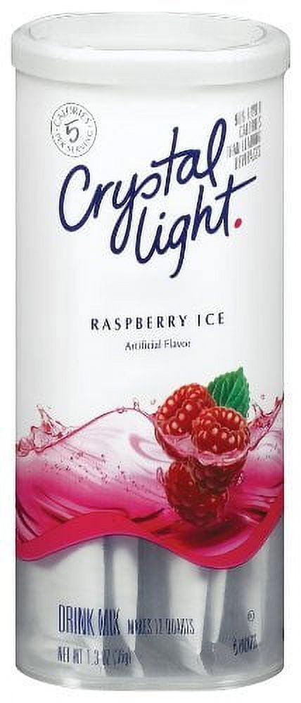 Crystal Light Raspberry Ice Drink Mix 1.3 oz (Pack of 10) - Walmart.com