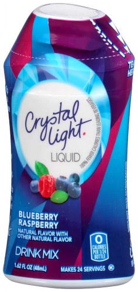 Crystal Light Sugar Free Blueberry Raspberry Drink Mix (Pack of 4 ...