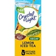 Crystal Light Sugar-Free Decaffeinated Lemon Iced Tea Naturally ...