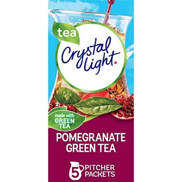 Crystal Light Sugar-Free Pomegranate Green Tea Naturally Flavored ...
