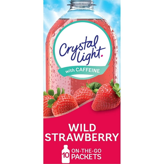 Crystal Light Raspberry Iced Tea Drink Mix, 6 Pitcher Packets, 5 ...