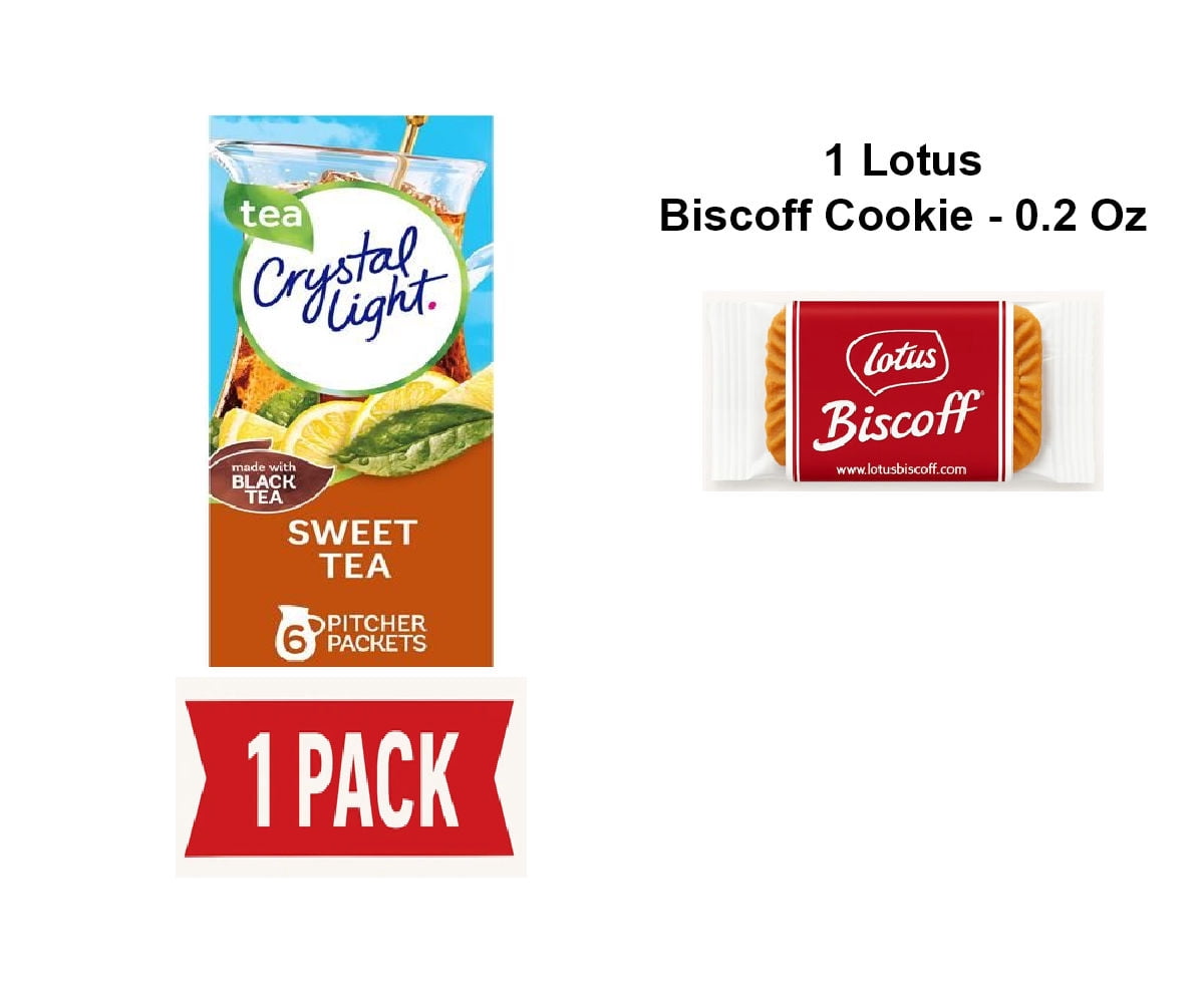 Crystal Light Sweet Tea Naturally Flavored Powdered Drink Mix, 6 Ct ...