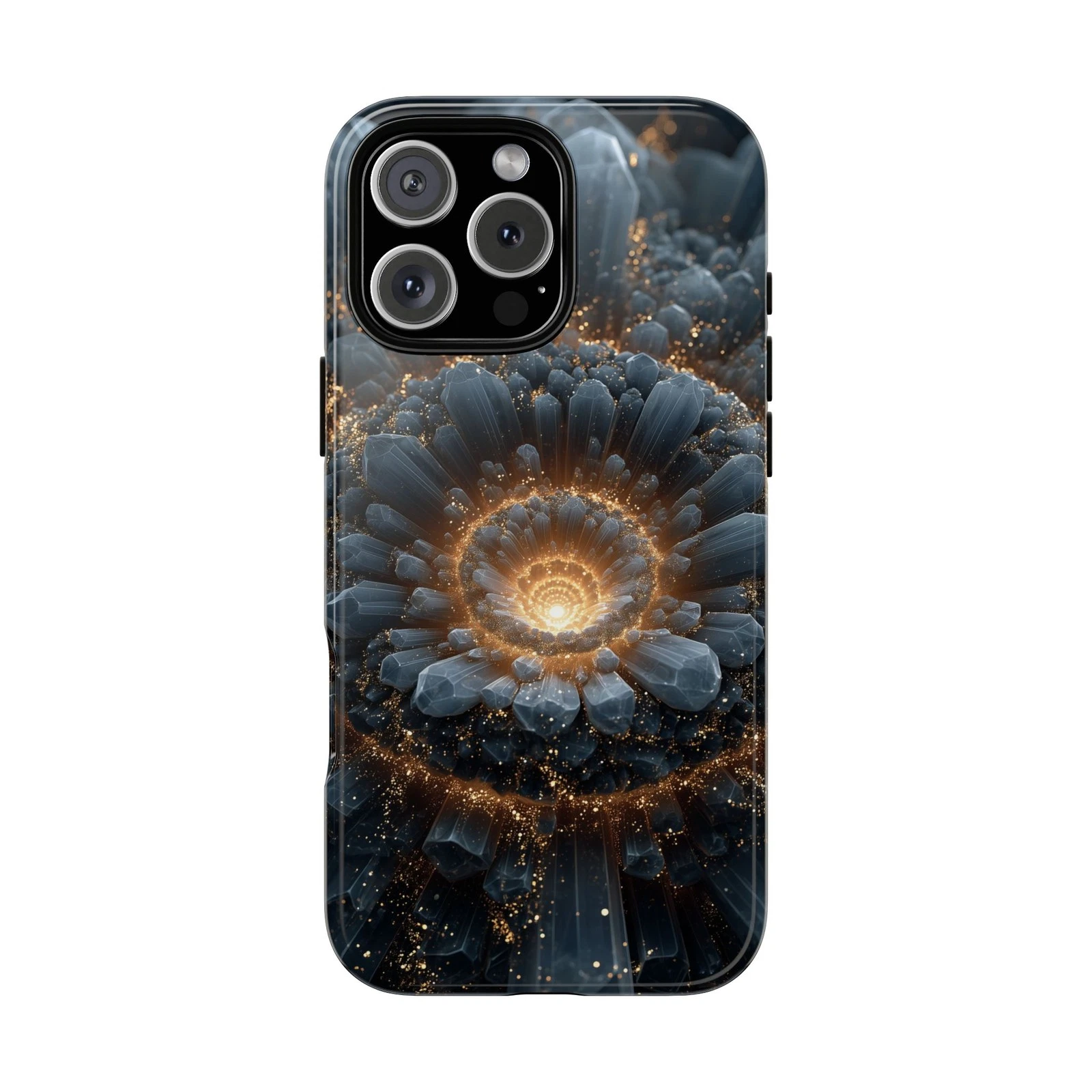 Crystal Mandala Refraction Protective Case for iPhone 11 up to 17 Pro ...