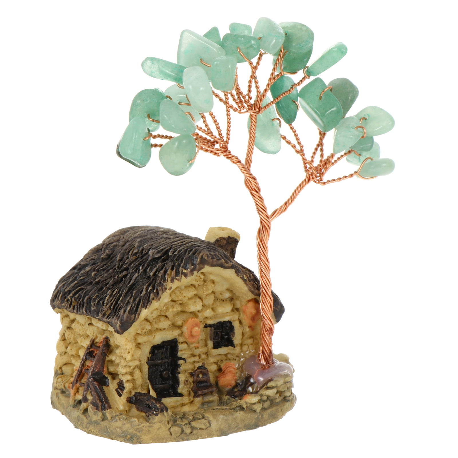 Crystal Money Tree Vase Home Decor Feng Shui Decoration for Car ...