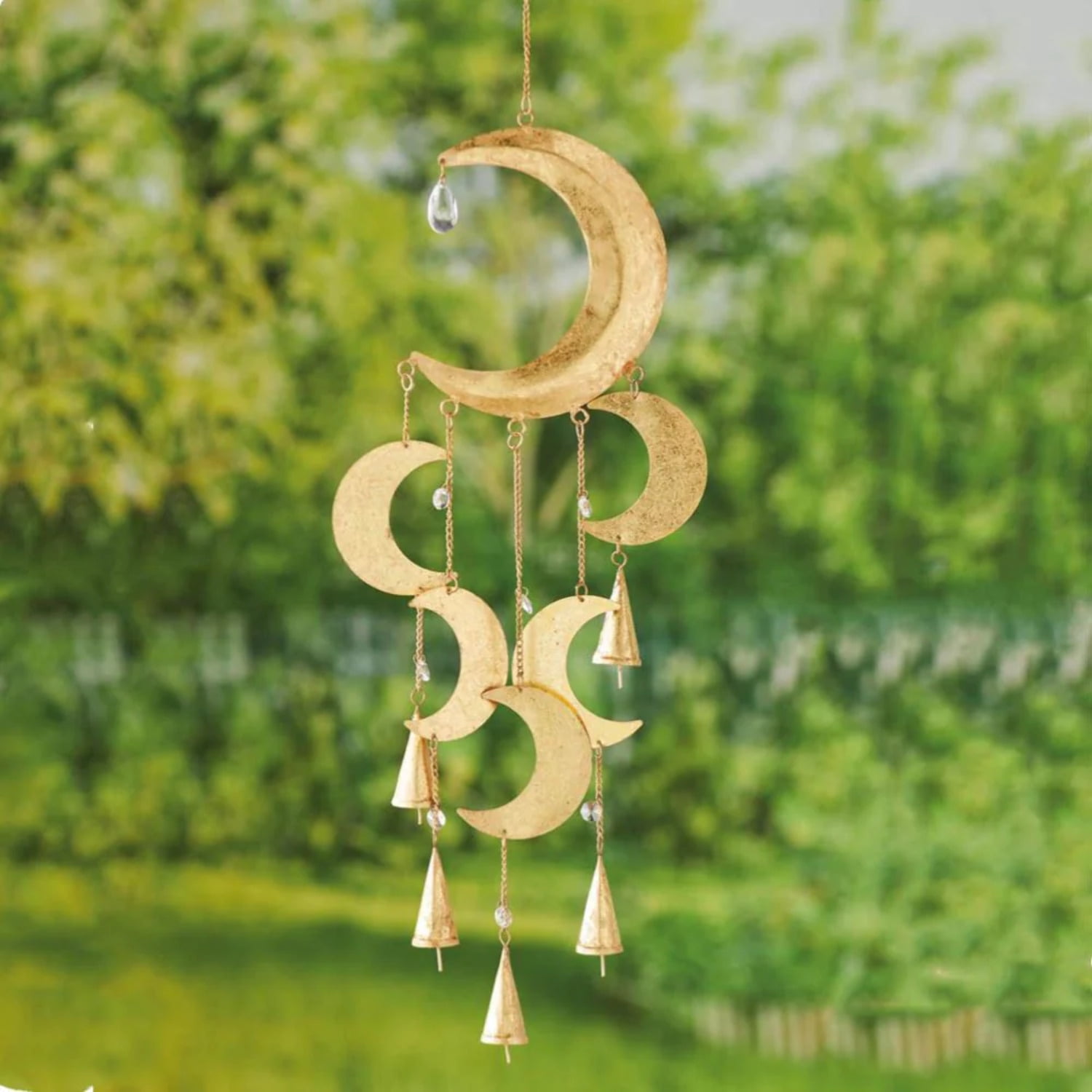 Crystal Moon Wind Chime - Walmart.com