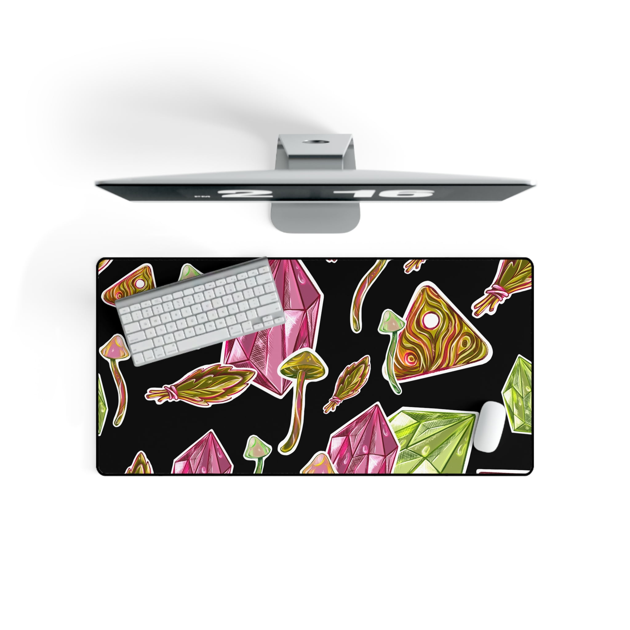Crystal & Mushroom Desk Mat - Walmart.com