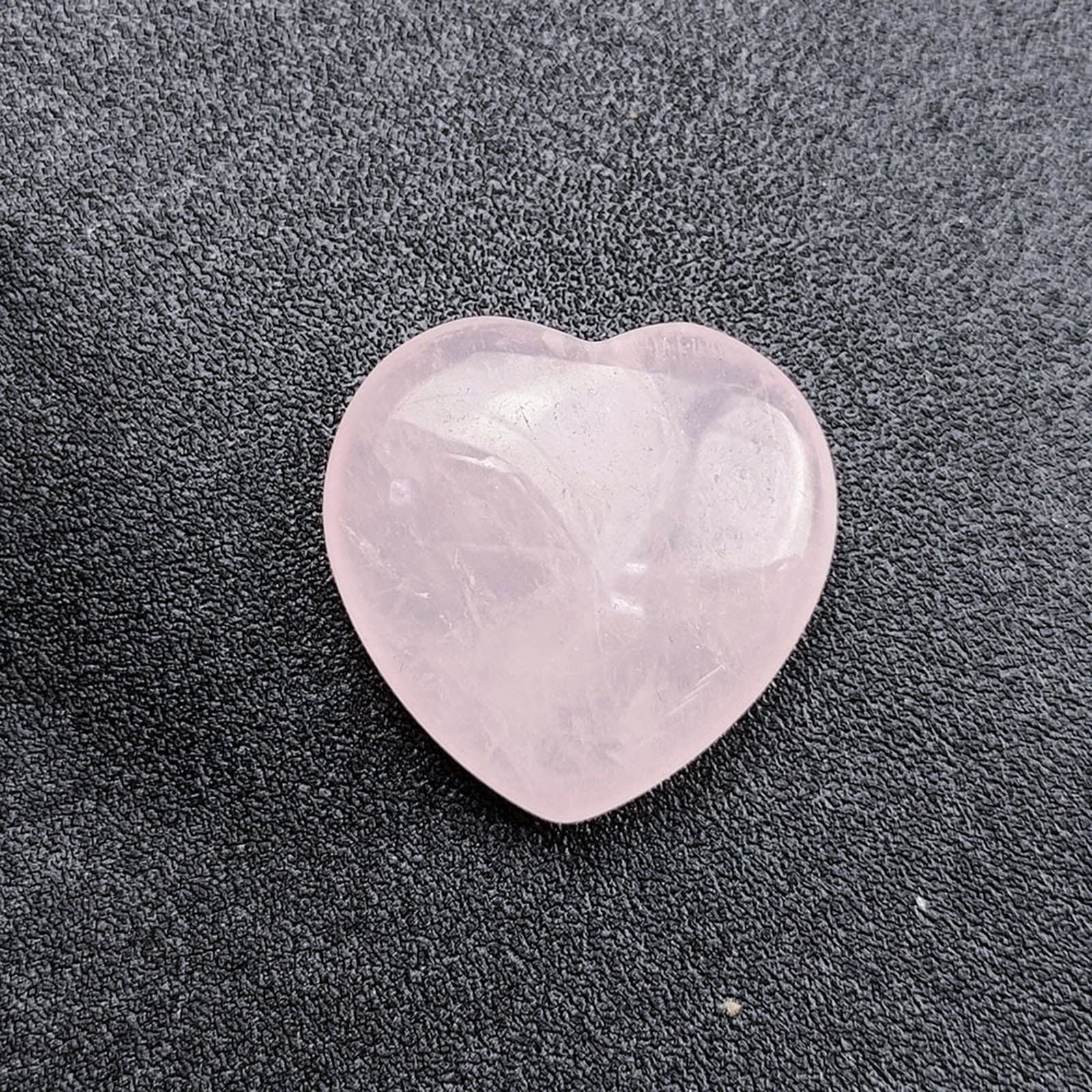 Crystal Natural Heart Shaped Polished Heart Shaped Gem Rose Quartz ...