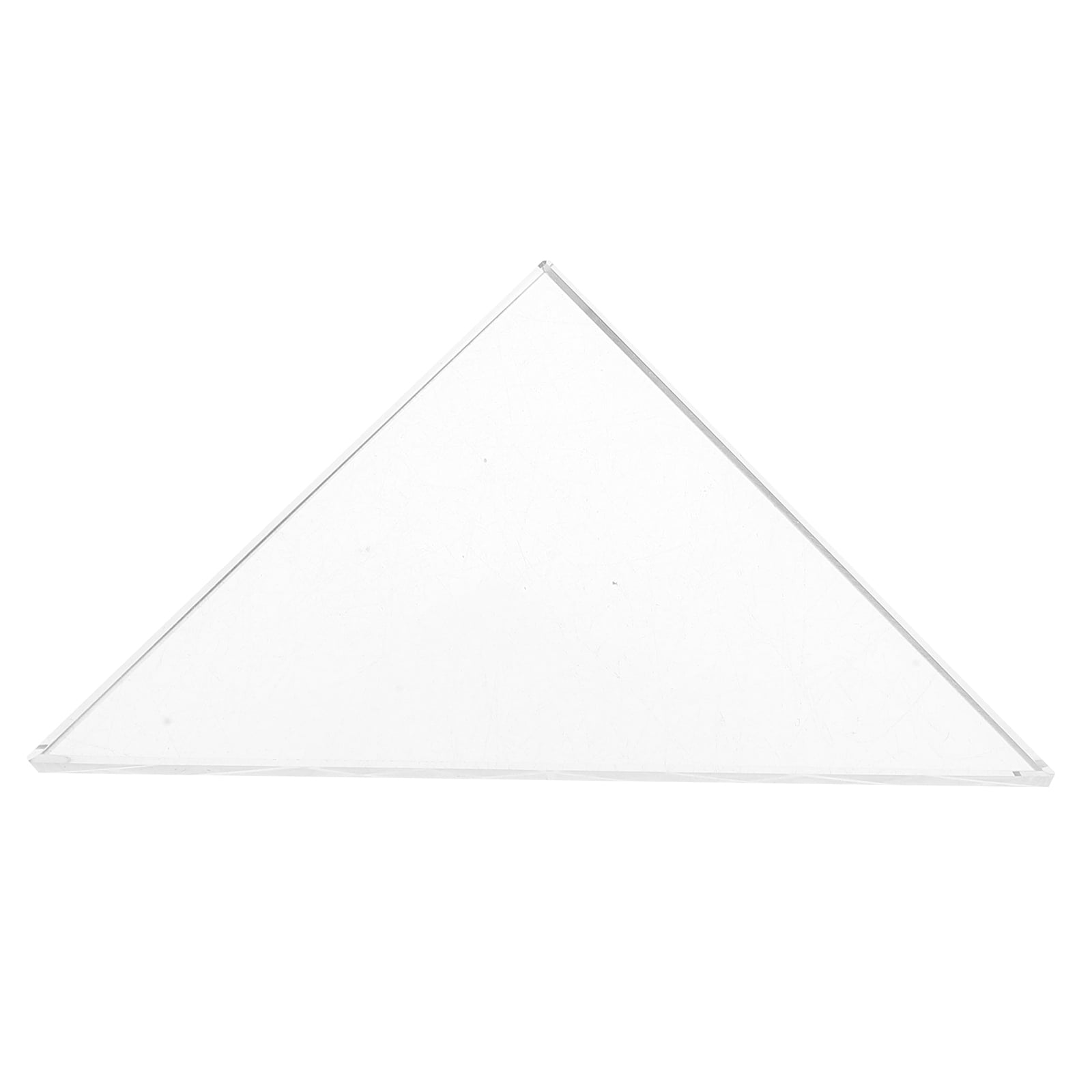 HOMEMAXS Transparent Glass Triangular Prisms Set of Three for Physics ...