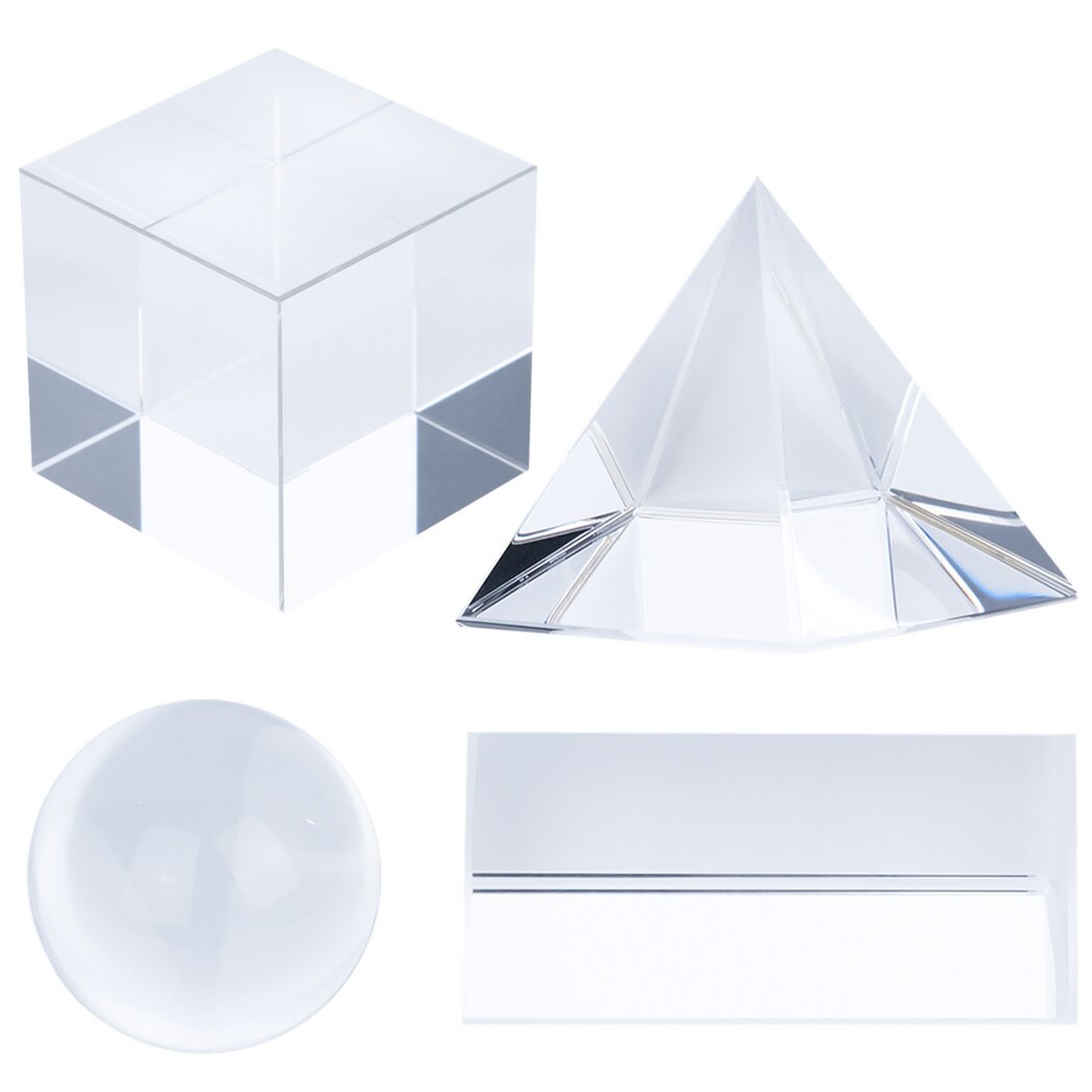 SSKFHGI Magic Prism Cube Optical Glass Prism - Walmart.com