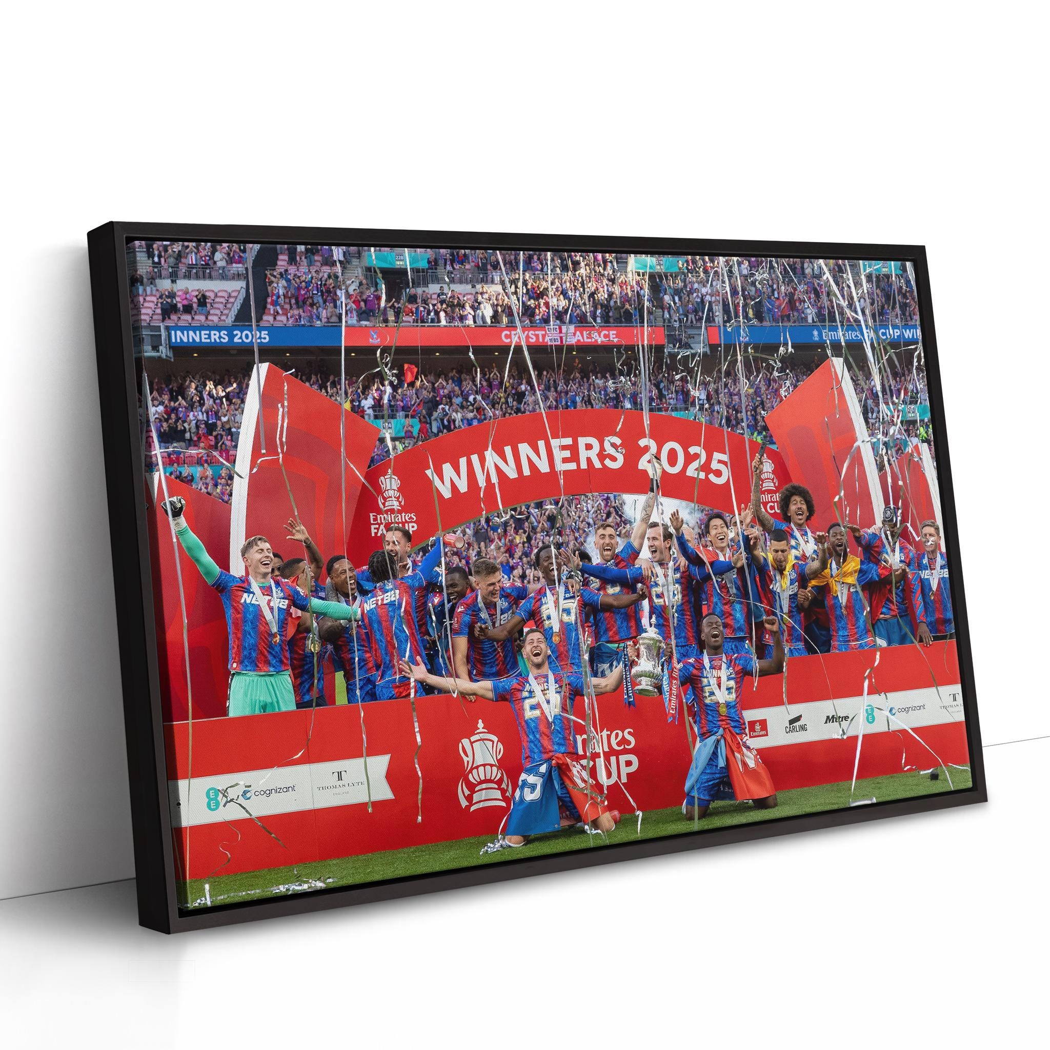 Crystal_Palace FA Cup Winners 24-25 Poster, Football Fan Art Print ...