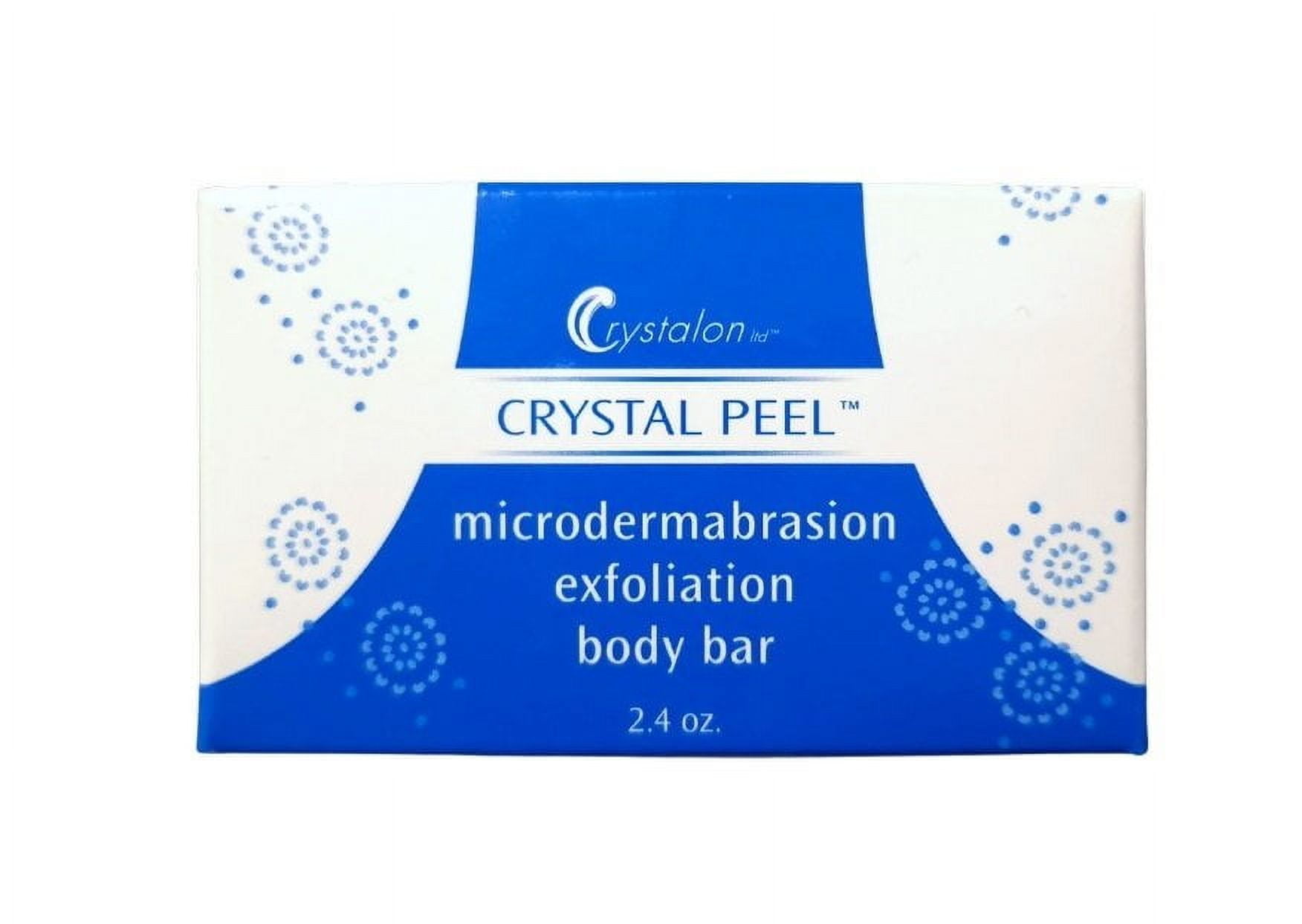 Crystal Peel 2.4 oz microdermabrasion exfoliating body bar NIB ...