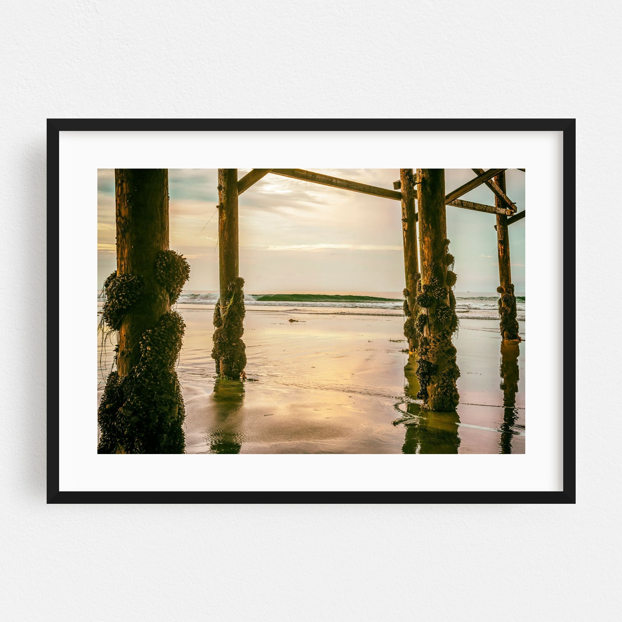 Crystal Pier Frames - Photography Beach Coastal Ocean Seascape Sunset ...
