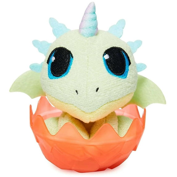 Spin Master Games, Crystal Plush Dragons Bubblehorn Mini Egg, Soft ...