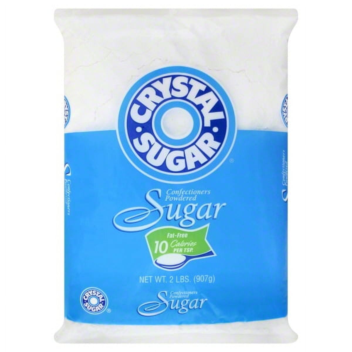 (4 pack) Crystal Powdered Sugar, 2 lb Bag - Walmart.com