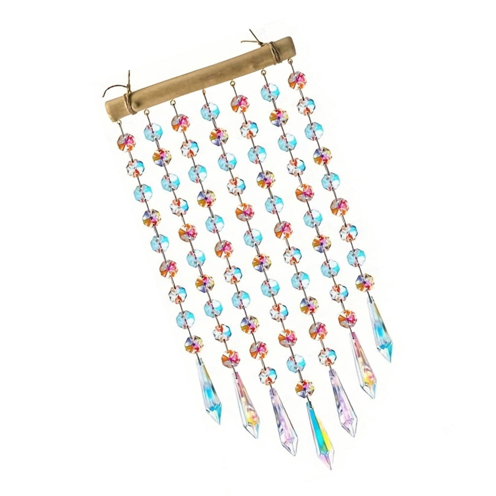 Crystal Prisms Suncatchers Window Hanging Pendant Glass Prisms Decor ...