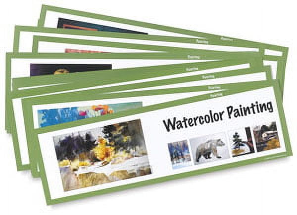 Crystal Productions CP1810 Art Display Cards-Painting Set of 16 ...