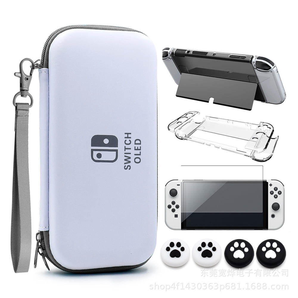 Crystal Protect Shell Compatible Switch OLED Transparent Hard Case ...