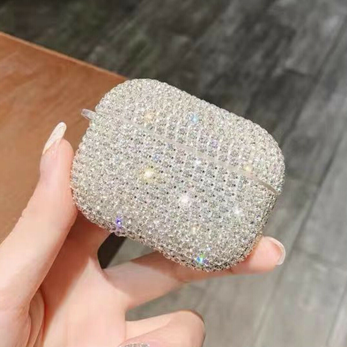 Crystal Protective AirPod Case For Airpods Pro 2019 Bling Glitter ...