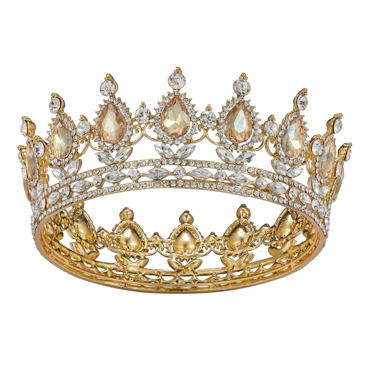 Crystal Queen Crown for Women Rhinestone Wedding Tiara Headbands ...