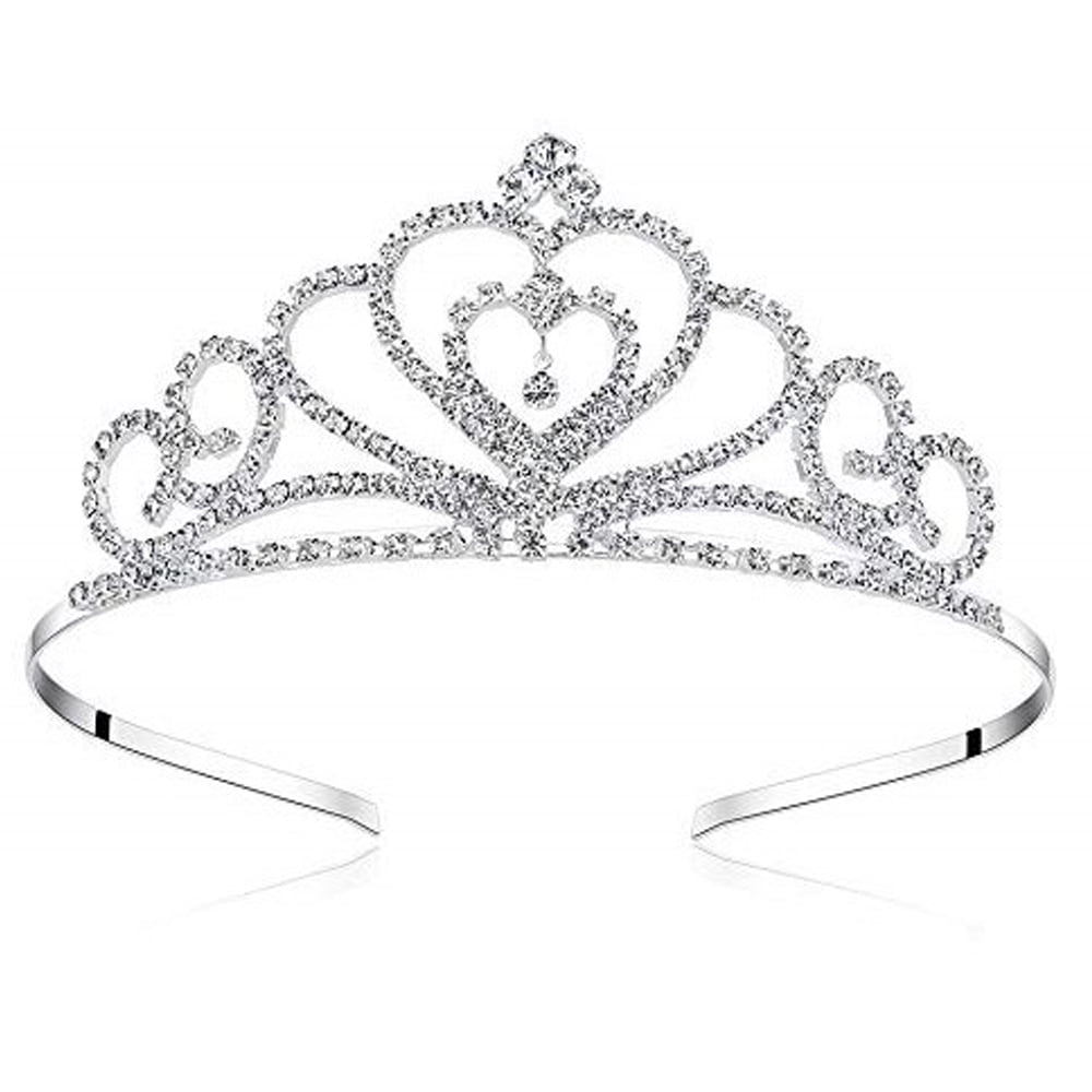 Crystal Queen Crowns and Tiaras with Comb Headband, Princess Crowns ...