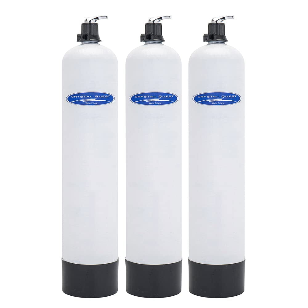 Crystal Quest SMART + Fluoride + Softener | Whole House Inline Water ...