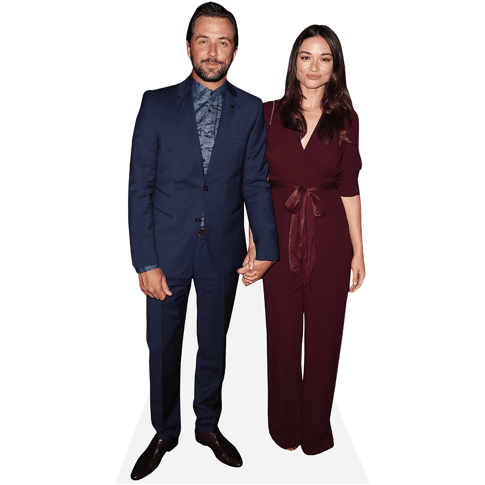 Crystal Reed And Darren Mcmullen (Duo 1) Mini Celebrity Cutout Standee ...