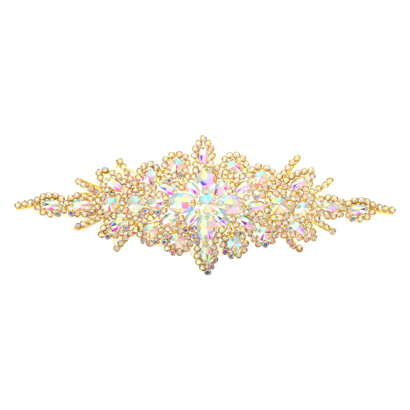 Gold Rhinestone Applique