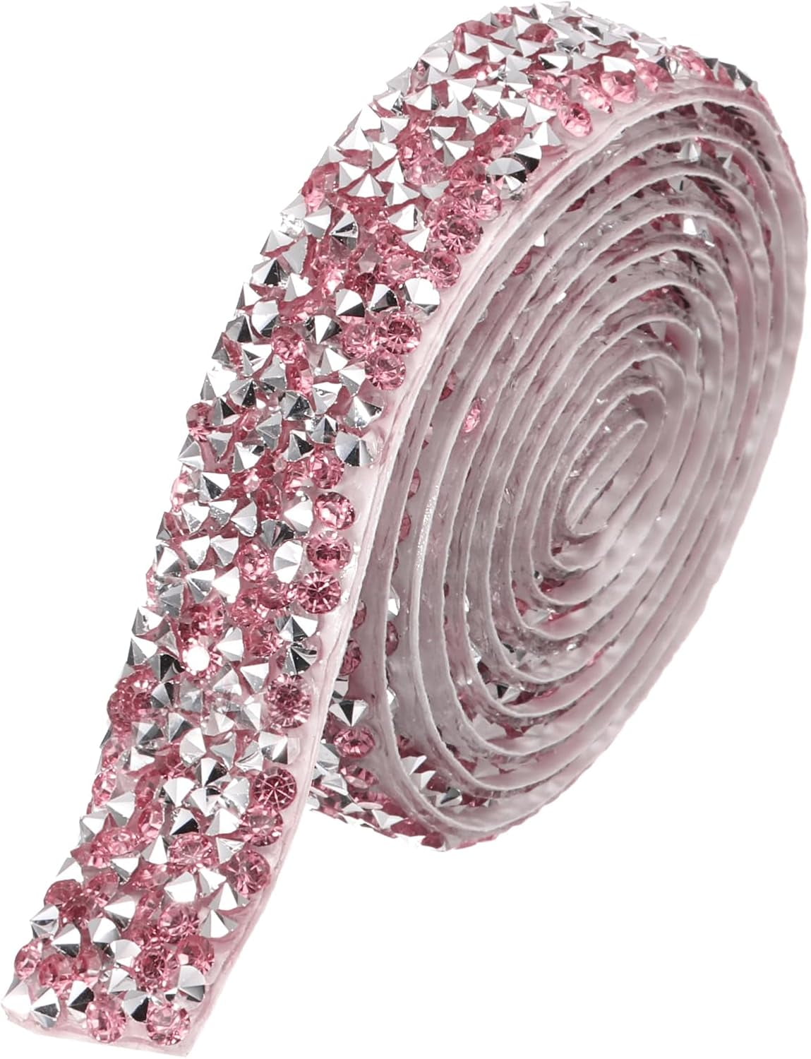 Crystal Rhinestone Ribbon, 1 Yard x 3/5 Inch Self-Adhesive Rhinestone ...