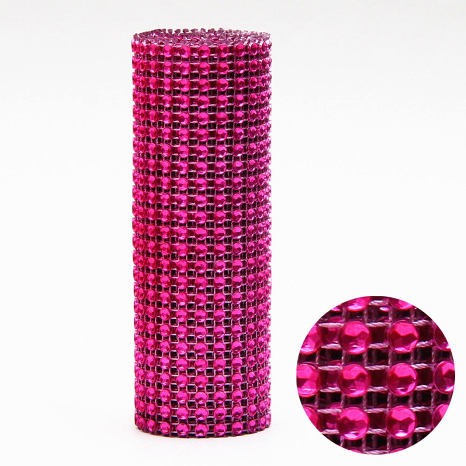 Crystal Rhinestone Ribbons Plastic 24 Rows Shiny Diamond Rhinestone ...