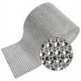 Crystal Ribbon 1 Yards Diamond Sparkling Bling Ribbons Roll Banding ...