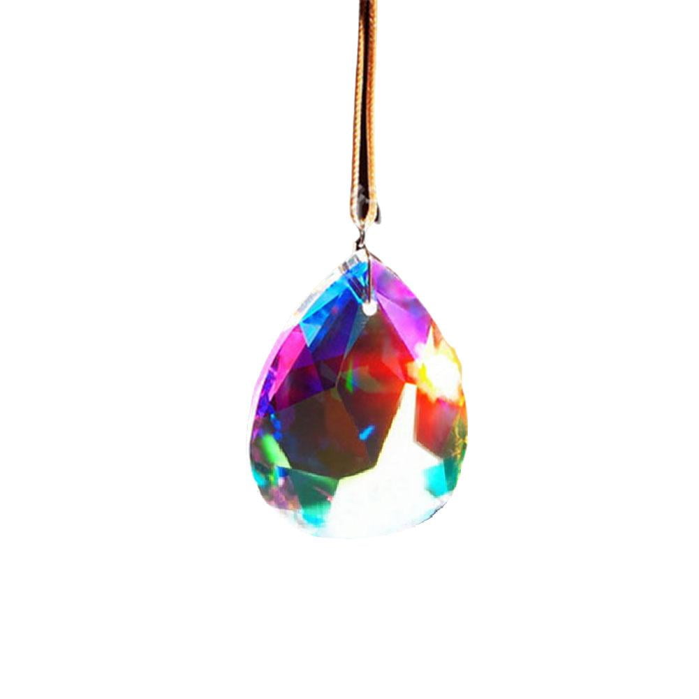 Crystal Scatcher Prism for Window, Hanging S Catcher with Glass Prism ...