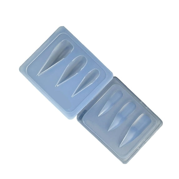 Crystal Silicone Nails Mold Nails Decors Molds Dragon Claw Nails Decors ...