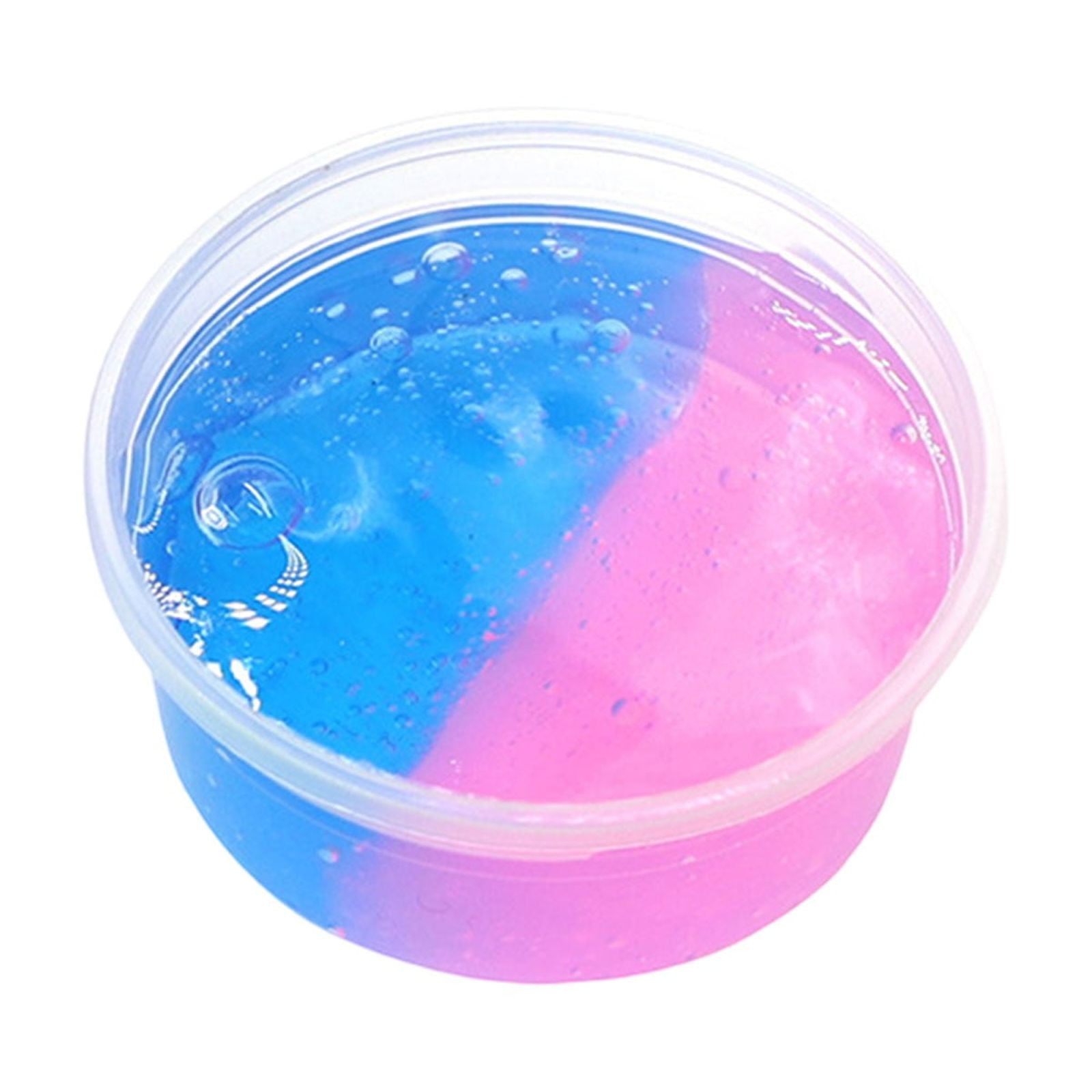 Crystal Slime Sensory Kit Gradient Color DIY Noodle Pulling Creative ...