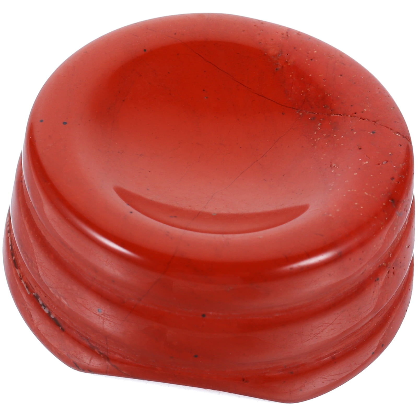 HOMEMAXS Red Crystal Globe Stand for Decor Elegant Sphere Base Display ...